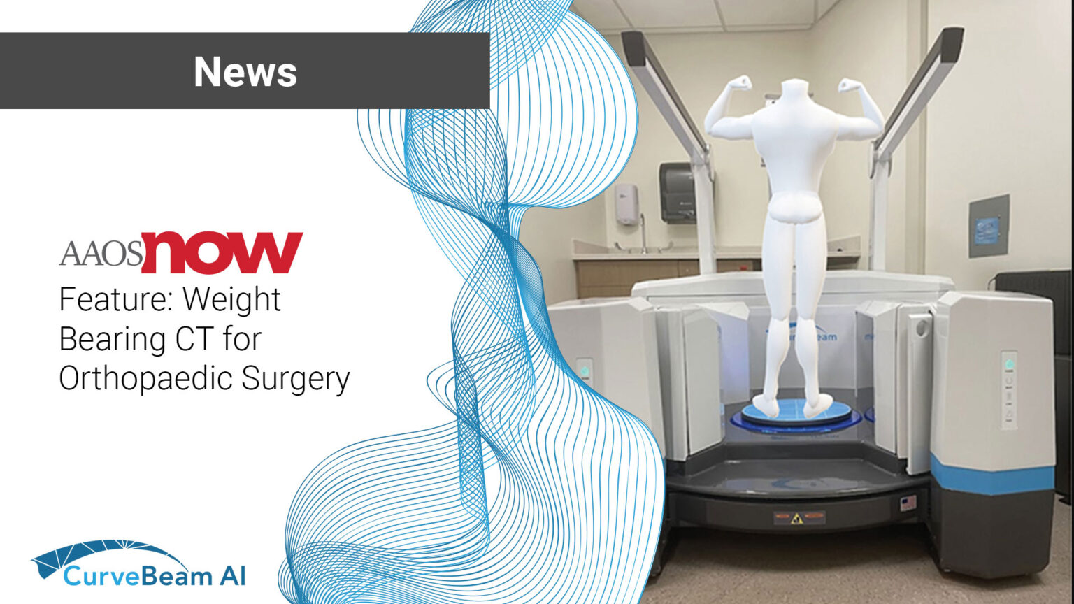 AAOS Now Feature: Weight Bearing CT for Orthopaedic Surgery - CurveBeam AI